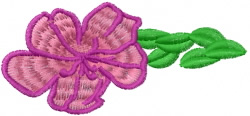 Azalea Embroidery Design | EmbroideryDesigns.com
