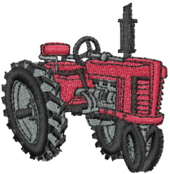 TRACTOR Embroidery Design | EmbroideryDesigns.com
