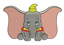Dumbo Embroidery Design | EmbroideryDesigns.com