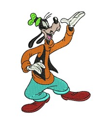 Goofy Embroidery Design | EmbroideryDesigns.com