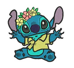 Hawaiian Stitch Embroidery Design | EmbroideryDesigns.com