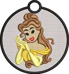 FSL Belle Embroidery Design | EmbroideryDesigns.com
