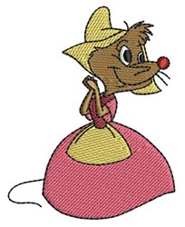 Mary Mouse Embroidery Design | EmbroideryDesigns.com