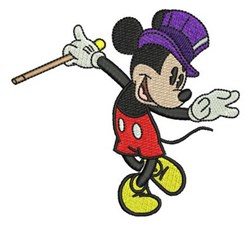 Tap Dance Mickey Mouse Embroidery Design | EmbroideryDesigns.com