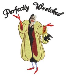 Perfectly Wretched Embroidery Design | EmbroideryDesigns.com