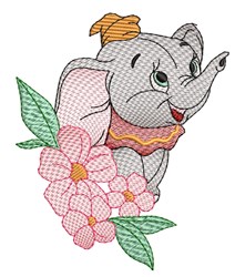 Dumbo Embroidery Design | EmbroideryDesigns.com
