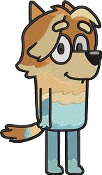 Radley Heeler Embroidery Design | EmbroideryDesigns.com