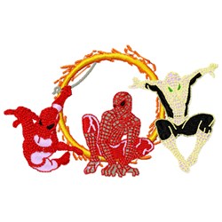 Mythical Trio Embroidery Design | EmbroideryDesigns.com