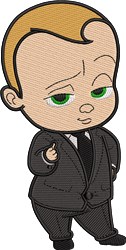 Boss Baby Embroidery Design | EmbroideryDesigns.com