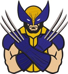 Wolverine Embroidery Design | EmbroideryDesigns.com