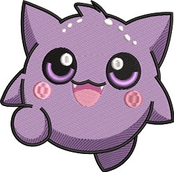 Gengar Embroidery Design | EmbroideryDesigns.com
