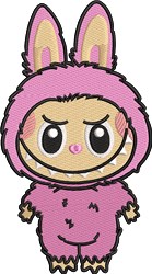 Labubu Embroidery Design | EmbroideryDesigns.com