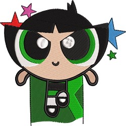 Buttercup Embroidery Design | EmbroideryDesigns.com