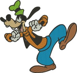 Goofy Embroidery Design | EmbroideryDesigns.com