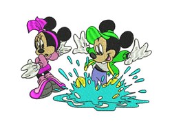 Splash Down Embroidery Design | EmbroideryDesigns.com