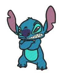 Angry Stitch Embroidery Design | EmbroideryDesigns.com