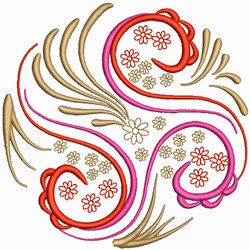 Abstract Swirl Embroidery Design | EmbroideryDesigns.com