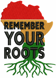 Your Roots Embroidery Design | EmbroideryDesigns.com