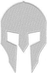 Gladiator Face Embroidery Design | EmbroideryDesigns.com