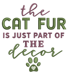 Cat Fur Embroidery Design | EmbroideryDesigns.com