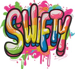 Swifty Embroidery Design | EmbroideryDesigns.com