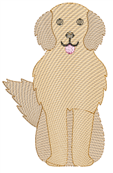 Labrador Embroidery Design | EmbroideryDesigns.com