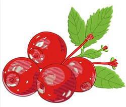 Cranberries Embroidery Design | EmbroideryDesigns.com