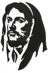 Jesus Christ Embroidery Design | EmbroideryDesigns.com