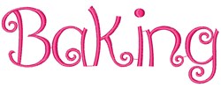 Baking Embroidery Design | EmbroideryDesigns.com