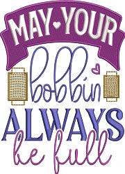 Bobbins Full Embroidery Design | EmbroideryDesigns.com