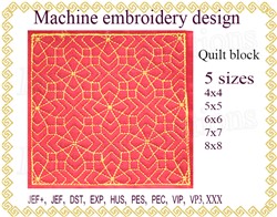Stipple Design Embroidery Design | EmbroideryDesigns.com