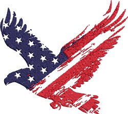 American Eagle Embroidery Design | EmbroideryDesigns.com