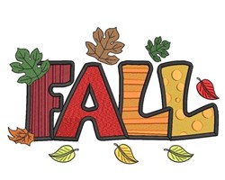 Fall Embroidery Design | EmbroideryDesigns.com