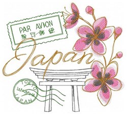 Japan Embroidery Design | EmbroideryDesigns.com
