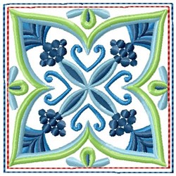 Quilt Block Embroidery Design | EmbroideryDesigns.com