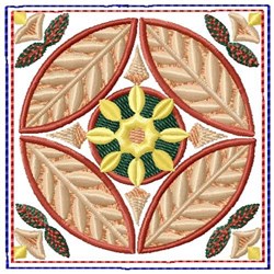 Quilt Block Embroidery Design | EmbroideryDesigns.com