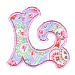 Applique Floral Scroll Embroidery Design | EmbroideryDesigns.com