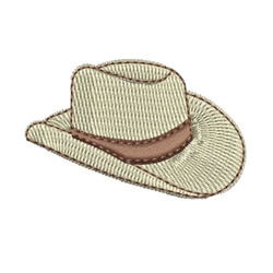 Cowboy Hat Embroidery Design | EmbroideryDesigns.com