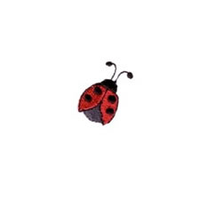 Ladybug Embroidery Design | EmbroideryDesigns.com