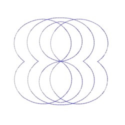 Quilting Eights Embroidery Design | EmbroideryDesigns.com