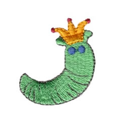 King of Slugs Embroidery Design | EmbroideryDesigns.com