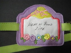 Stabilizer Label E Embroidery Design | EmbroideryDesigns.com