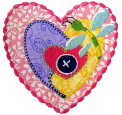 Sew Cute Applique Embroidery Design | EmbroideryDesigns.com