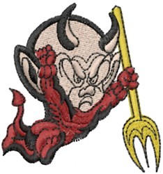 Little Devil Embroidery Design | EmbroideryDesigns.com