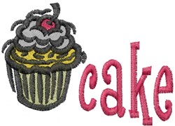 Free Cupcake Embroidery Design | EmbroideryDesigns.com