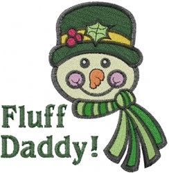 Fluff Daddy Embroidery Design | EmbroideryDesigns.com
