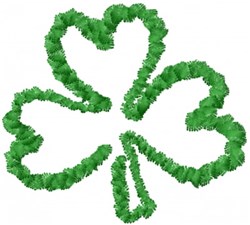 Free Clover Outline Embroidery Design | EmbroideryDesigns.com