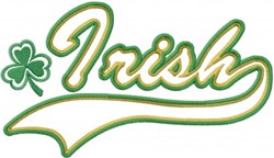 Irish Embroidery Design | EmbroideryDesigns.com