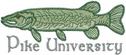 Free Pike University Embroidery Design | EmbroideryDesigns.com