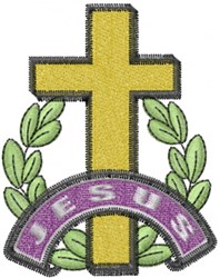 Jesus cross Embroidery Design | EmbroideryDesigns.com